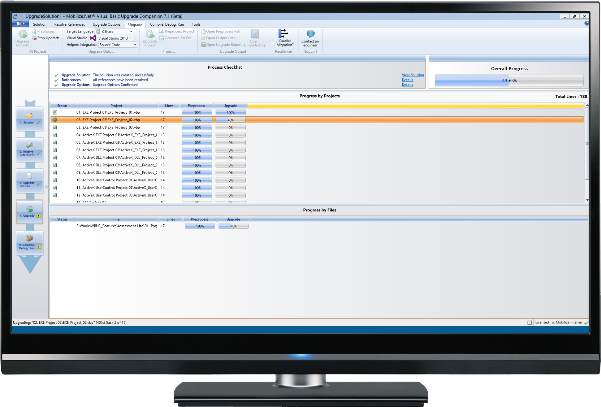 VB6 AI Migrator Main Screen