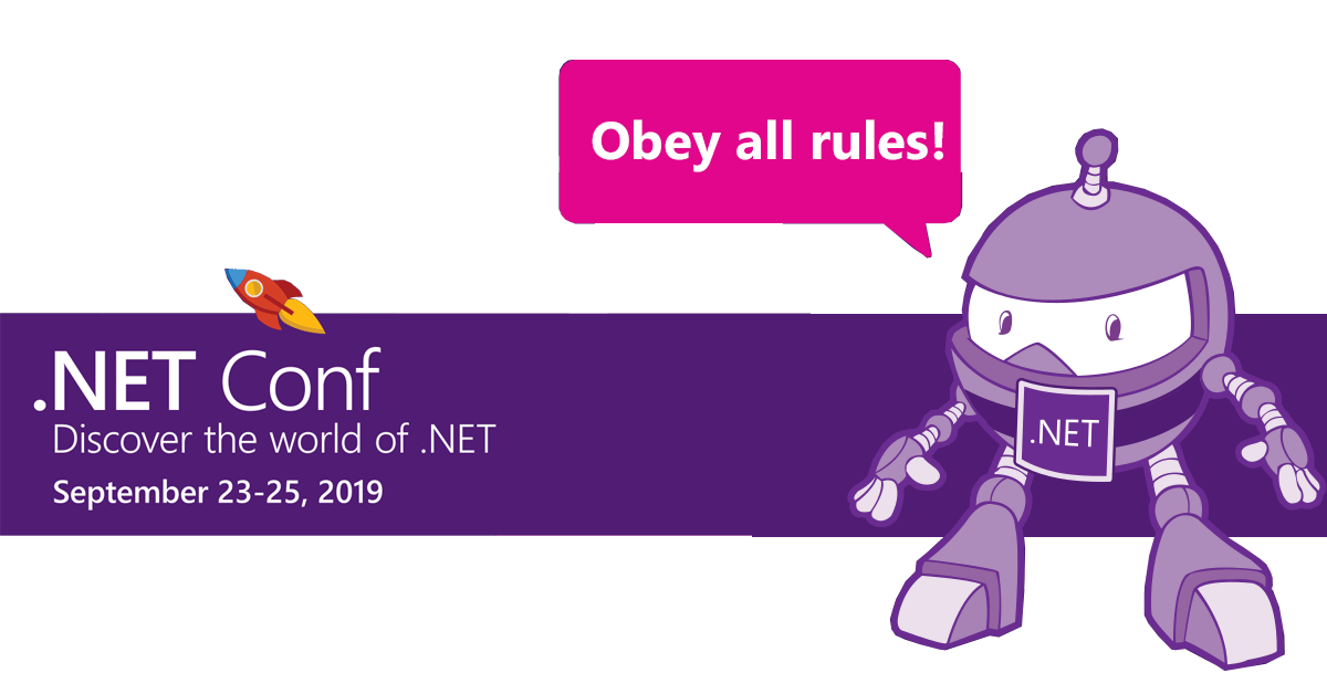 .NET Conference Treasure Hunt Rules