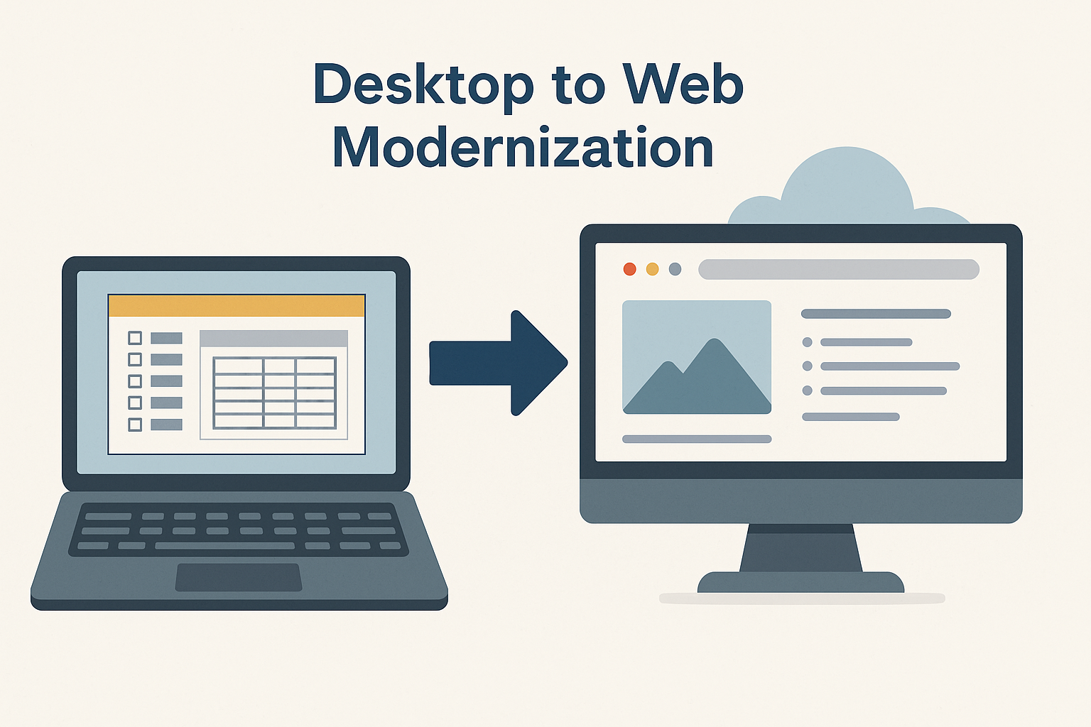 The Case For Modernizing Your Legacy Desktop App for the Cloud