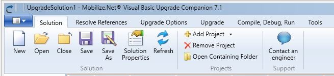 VB6 AI Migrator Menu Bar